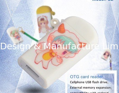 hot sale swivel OTG USB Flash memory with USB and micro USB 2GB 4GB 8GB 16GB 32GB supplier