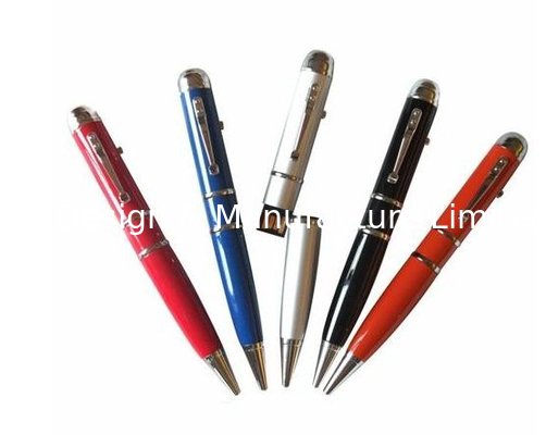 Gift metal touch write pen usb flash memory supplier