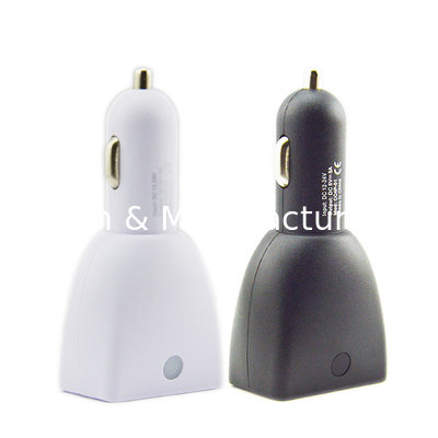 USB car charger with four usb ports supplier