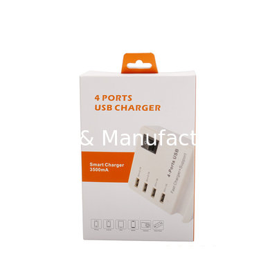 desk fast charger usb power adapter with four usb power ports with cable supplier