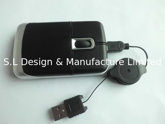 High Quality Foldable 2.4G Wireless optic mouse for desktop laptop computer supplier