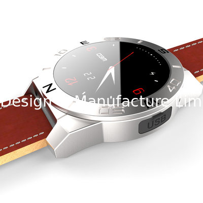 Round screen IP67 waterproof mechanical watch fithess tracker smartwatch android ios bluetooth watch man watch supplier