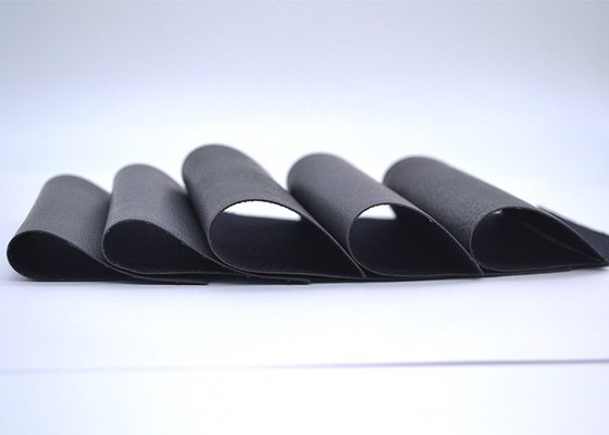 Elastic PU Fake Leather Fabric Breathable No Toxicity High Peeling Strength
