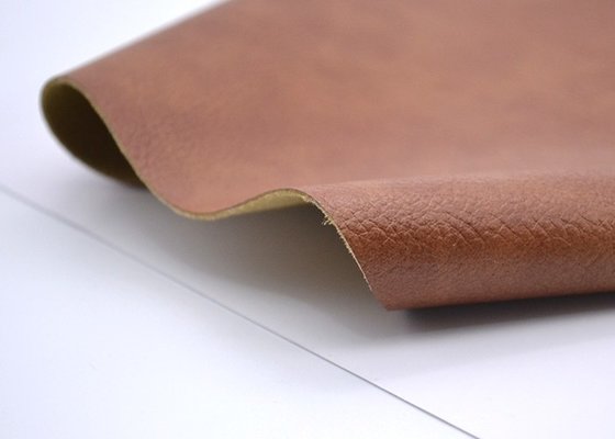 Anti Mildew DMF Free PU Leather , PU Imitation Leather Fabric No Toxicity