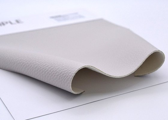 Water Based PU Synthetic Leather Material With Imitate Velveteen Backing