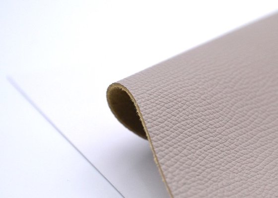Anti Hydrolysis Water Based PU Leather , 1.0mm Elastic Leather Fabric