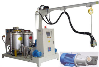 China Steady Low and high pressure polyurethane foaming injection machine for wood imitation bedfram PU products supplier