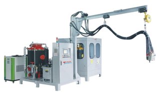 China Latex Foam Machine/ High Pressure Polyurethane Foam/ Injection Machine supplier