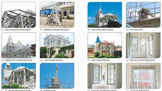 BIN Designed Light Steel Structure House Made By Protech supplier