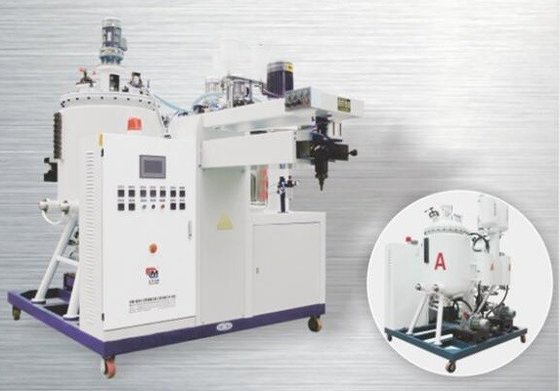 PU Elastomer Casting Machine/ Low pressure foam filled tire wheel making equipment supplier