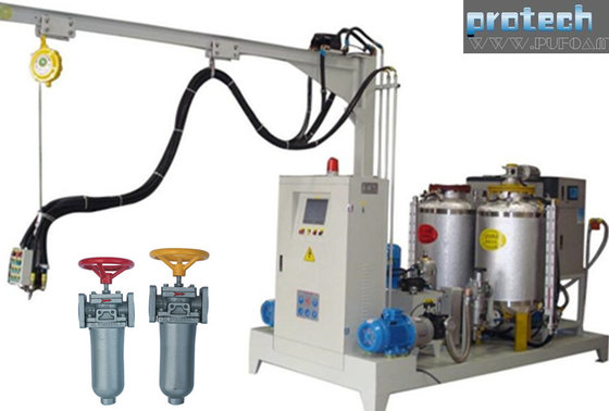 Automatic Turntable for Solar Energy Insulation Layer Foam Making Machine, PU injection Foaming Machine supplier