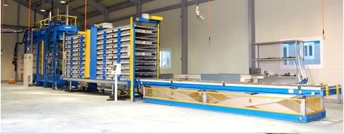 Discontinuous Polyurethane sandwich panel production line
