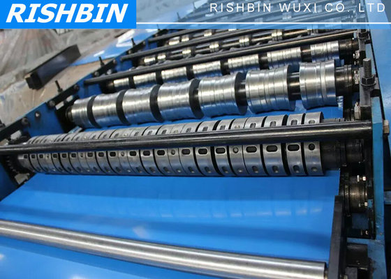 PBR / PBU Aluminium Roof Panel Roll Forming Machine 5.5 KW , Roll Forming Equipment