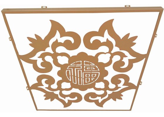 Perforated PVDF Custom Aluminum Panels , 2mm / 4mm Decorative Aluminum Sheet