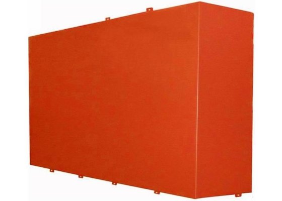 SGS 3 mm Aluminum Architectural Panels Wall and Building Corner Cladding