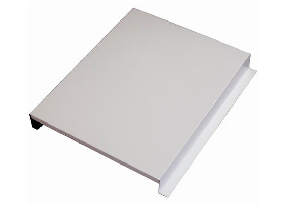 Cream White Solid PVDF Coated Aluminum Building Panels With Varnish / Color Paints