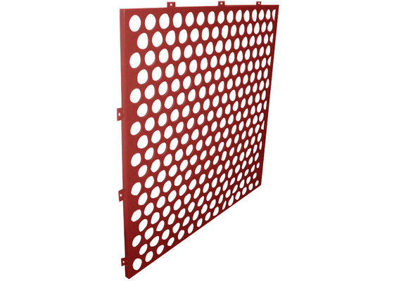 3mm Decorative Perforated  Aluminum Sheets Architactural Panel for  Facade