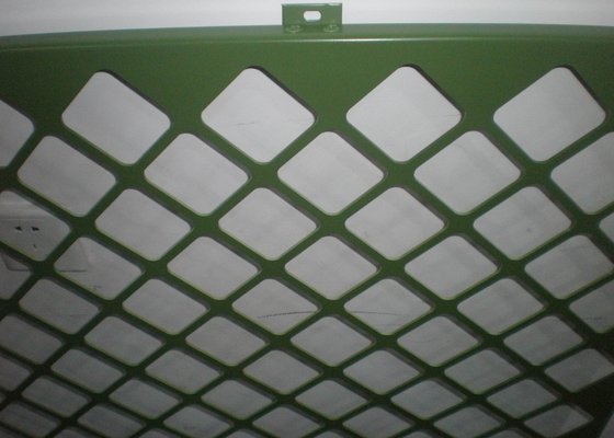 Square Perforated Decorative Aluminum Sheets  for Perforated Facade Cladding