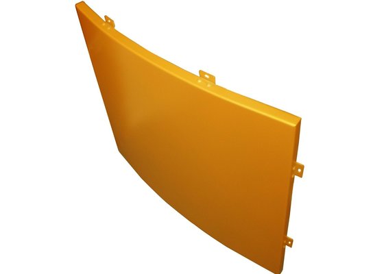 Made In China Aluminum Sheets for Insulated Curtain Walls with Hyperbolic Features and Special Designed Profiles