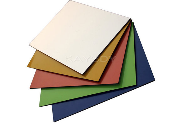 Anti - Static aluminum composite metal panels , colored aluminum sheet for  Roof & house eave