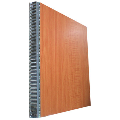 Decorative Building Coffee A3003 / A5052 Aluminum Honeycomb Panels Fabricated Frame