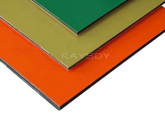 Red Green Color PVDF Aluminum Composite Panel ( ACP ) for wall cladding