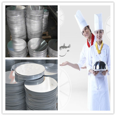 Non-stick Painting 1100 1060  1050 3003 Aluminium Circle for Cookware 200 - 1000mm Dia