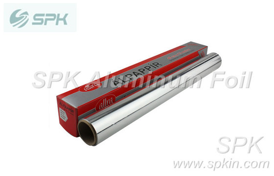 Jumbo Aluminium Foil Roll For Food Packaging with color paper