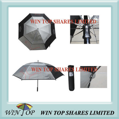 China PVC and Pongee Golf Umbrella supplier