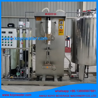 KOYO Complete Water Sachet Produce Line/RO water treatment filter/sachet water filling and sealing machine