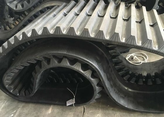 Dumper Rubber Track for ALLTRACK AT1500,700mm width,Good Quality(700X100X98)