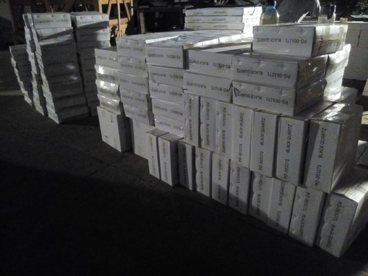 Carton Box Packing Shinning Sparkle Floor Tiles 10mm / 12mm / 15mm