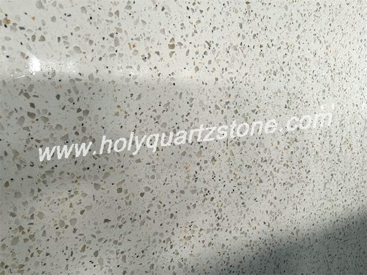 NSF Green Countertop Material Quartz Stone Natural Water Heat Proof Kitchen Top / Benchtop