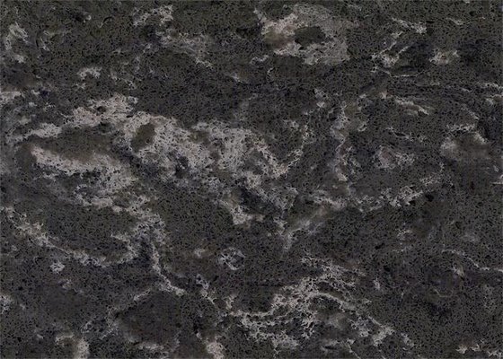 Froggy Canyon Quartz Kitchen Countertops , Bathroom Quartz Stone Countertop