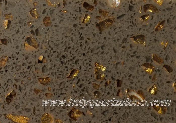 CE Certificate Eco Friendly Quartz Stone Jumbo Slabs For Worktops / Bar Top / Shower Panels
