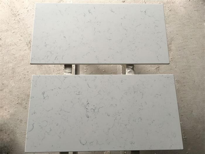 Small Custom Bathroom Vanity Tops With Sink , Carrara White Or Customized Color