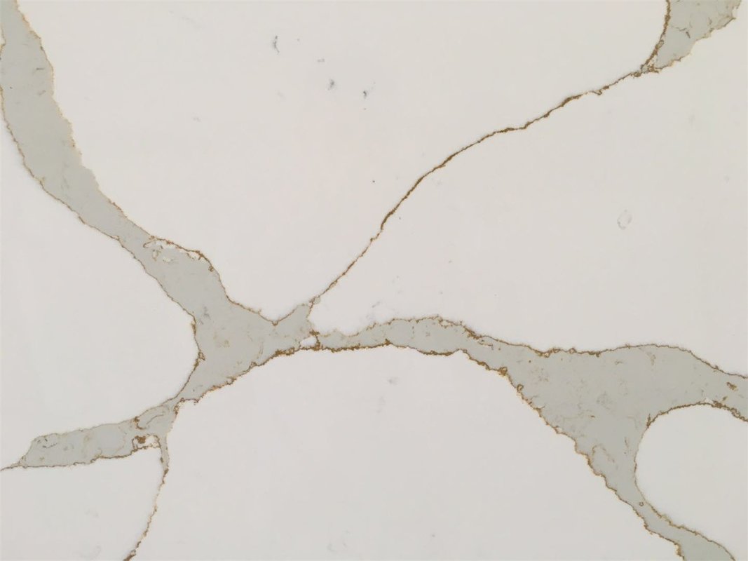 Calacatta Quartz Stones Premier Material For Commercial Projects CE / NSF
