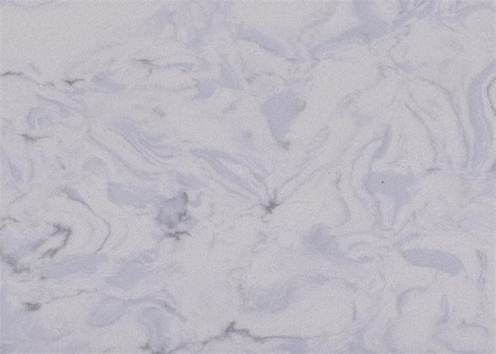 Scratch Resistant Engineered Quarz Stone Countertop Slabs Mist Fairy Eco friendly