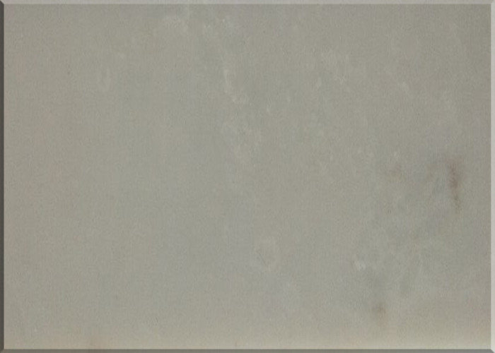 Solid Surface White Marble Quartz Rocks / Engineered Quartz Big Slabs for Construction