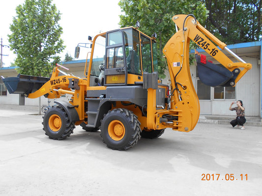 Backhoe Loader with Quick Hitch and Attachments Optional