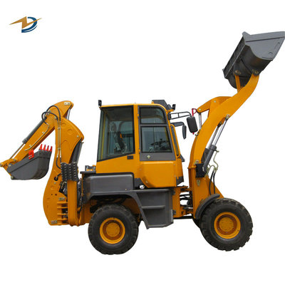 Large Power WZ30-25 Backhoe Wheel Loader For Garden And Construction