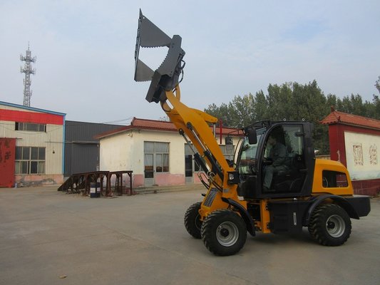 Hydraulic quick-change mini wheel loader fully hydraulic with priority valve in europe