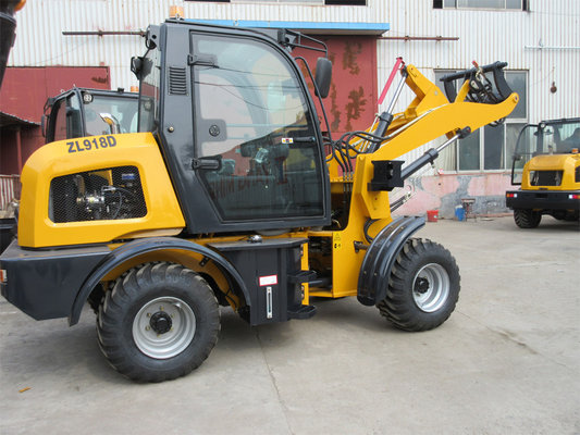 Hydraulic small wheel loader with quick hitch front end loader cheap price