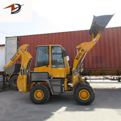 Compact backhoe loader and excavator customized hydraulic loader backhoe