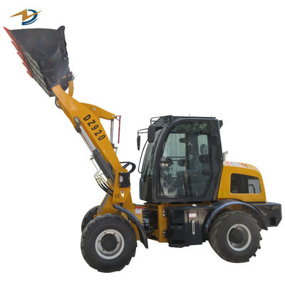 ZL15 mini wheel loader radlader/ hoflader with 4 in 1 bucket option