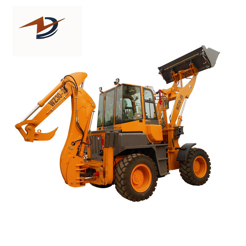 Powerful WZ30-25 Backhoe Wheel Loader For Construction and Farming Work