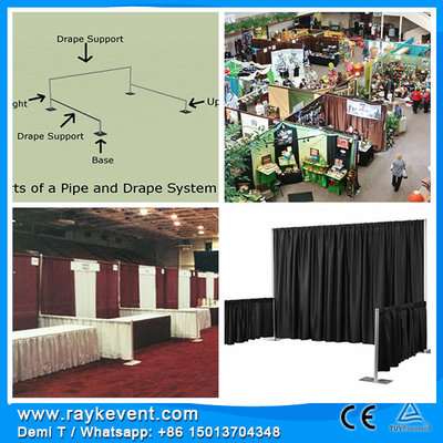 Fashion design  trade show displays/ pipe and drape rental/ booth for exhibition