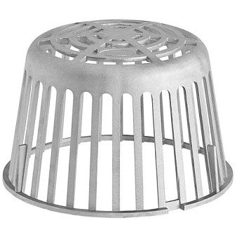 Roof Drain Parts Aluminum Roof Drain Dome Strainer