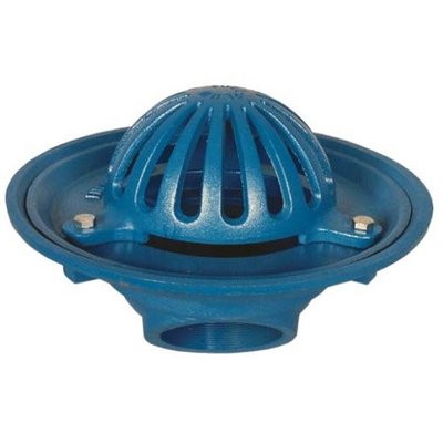Ductile Iron full-flow flat grates for car park and balcony