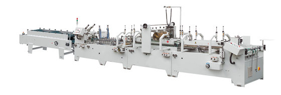 Box pasting machine box gluer folder